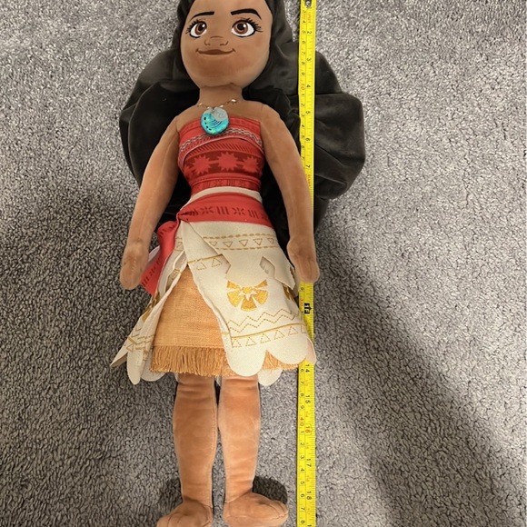 Disney | Toys | Disney Store Teenager Moana Plush Doll 2 Soft Tribal ...